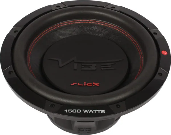 Vibe SLICK12D2 12 Inch Subwoofer 500W RMS Dual 2Ohm