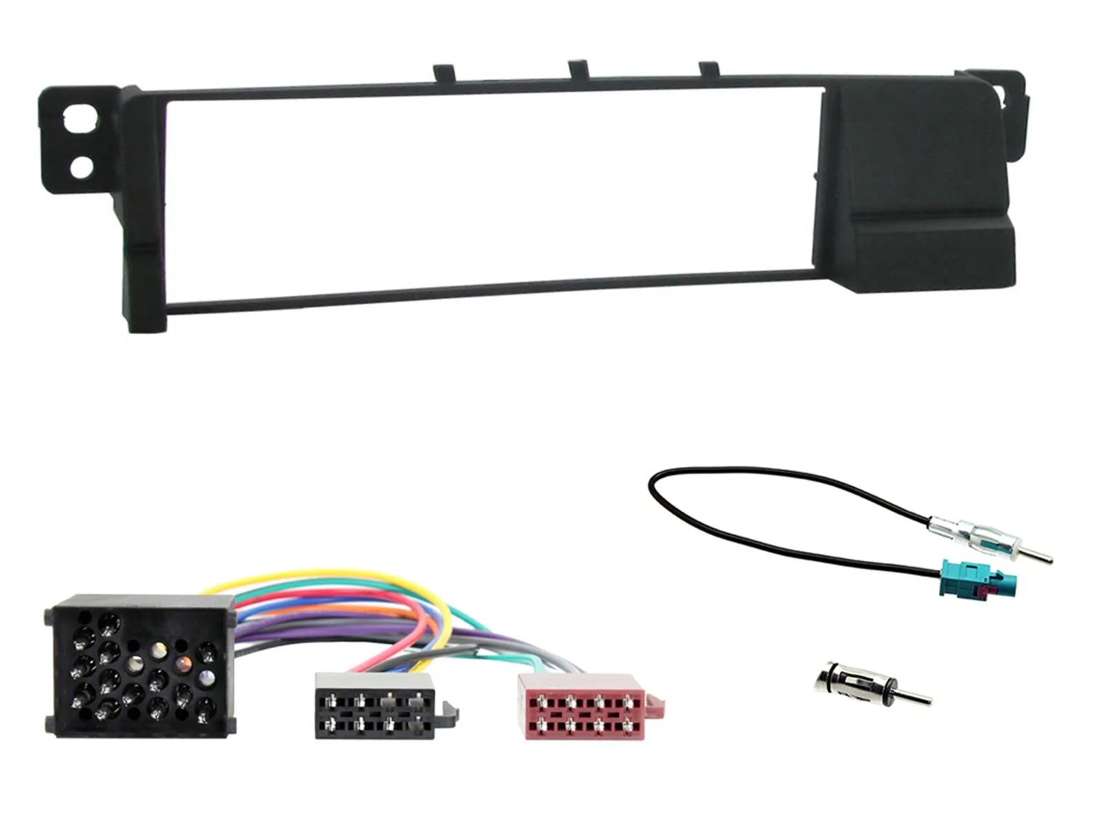 Connects2 CTKBM01-ISO Single DIN Fascia Kit with ISO Harness